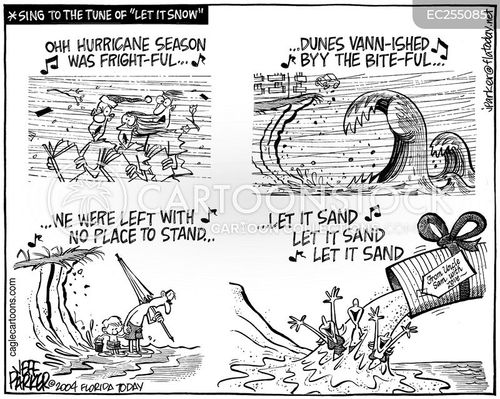 Erosion Restoration Cartoons and Comics - funny pictures from CartoonStock