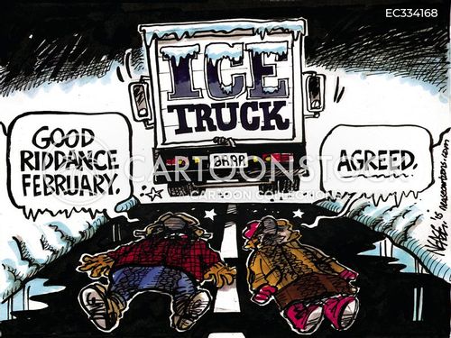 Arctic Weather Cartoons and Comics - funny pictures from CartoonStock