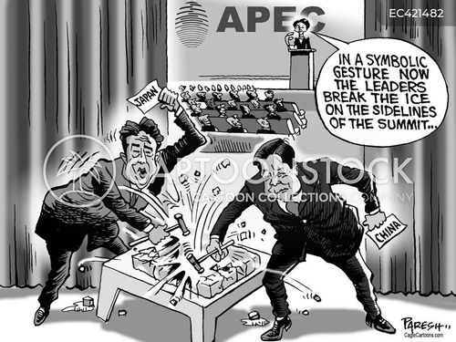 Breaking Ice Cartoons and Comics - funny pictures from CartoonStock