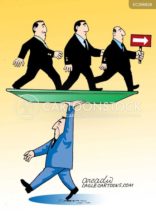 Dueling Ideologies Cartoons and Comics - funny pictures from CartoonStock