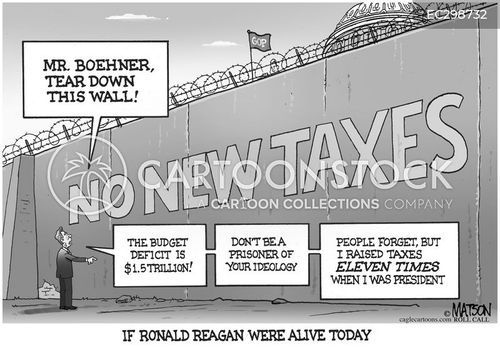 Ronald Reagan Era Cartoons and Comics - funny pictures from CartoonStock