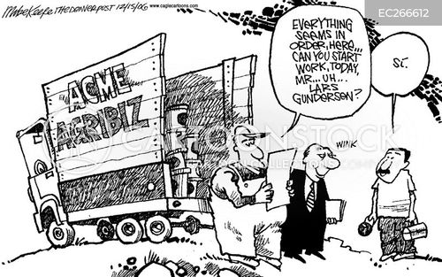 False Identity Cartoons and Comics - funny pictures from CartoonStock