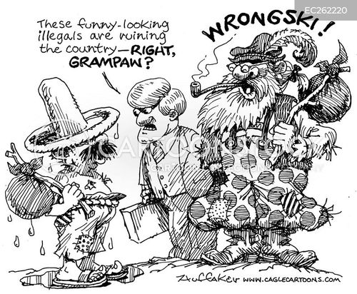 Immigration Officer Cartoons and Comics - funny pictures from CartoonStock