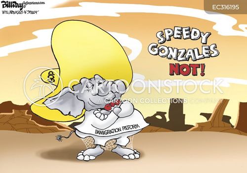 Speedy Gonzalez Cartoons and Comics - funny pictures from CartoonStock