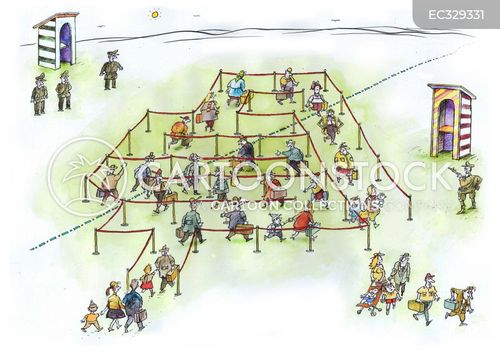 Emigrant Cartoons and Comics - funny pictures from CartoonStock