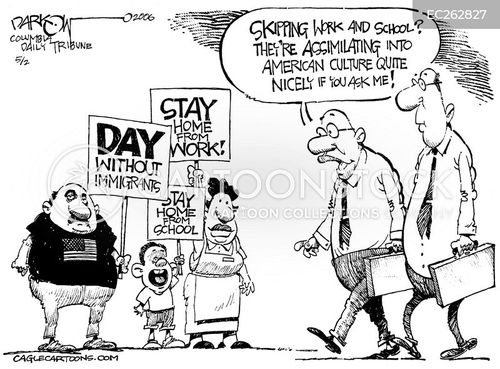 Land Of Opportunity Cartoons and Comics - funny pictures from CartoonStock