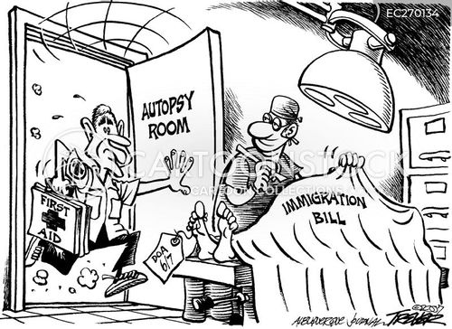 Immigration Officer Cartoons and Comics - funny pictures from CartoonStock