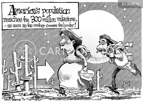 Global Migration Cartoons and Comics - funny pictures from CartoonStock