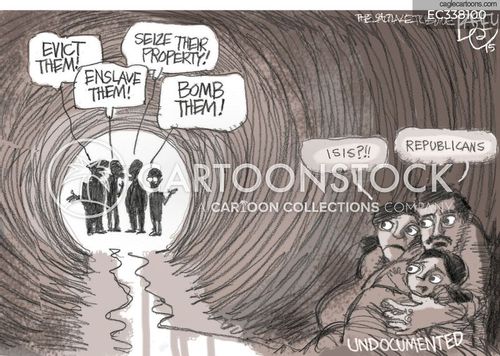 Border Solutions Cartoons and Comics - funny pictures from CartoonStock