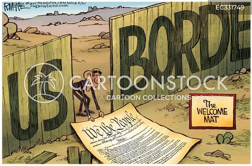 Welcome Mat Cartoons and Comics - funny pictures from CartoonStock