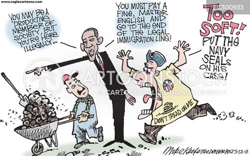 Work Permit Cartoons and Comics - funny pictures from CartoonStock