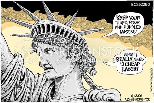 Global Migration Cartoons and Comics - funny pictures from CartoonStock