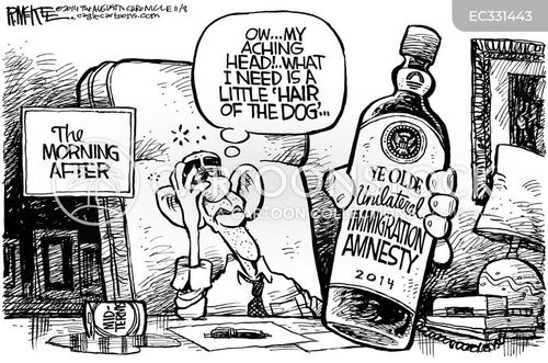 Political Hangover Cartoons and Comics - funny pictures from CartoonStock