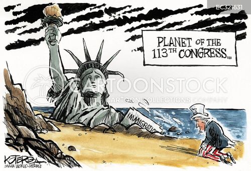 Immigration Law Enforcement Cartoons and Comics - funny pictures from ...