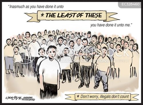 Migrant Children Cartoons and Comics - funny pictures from CartoonStock