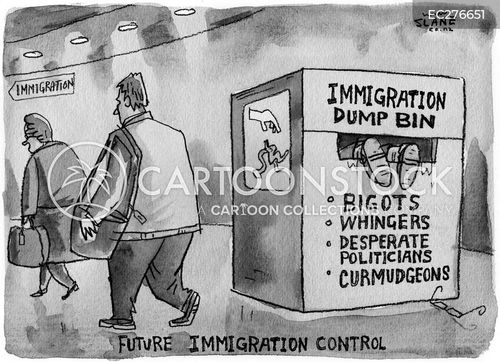 Immigration Screening Cartoons and Comics - funny pictures from ...