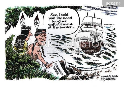 Immigration Enforcement Cartoons and Comics - funny pictures from ...