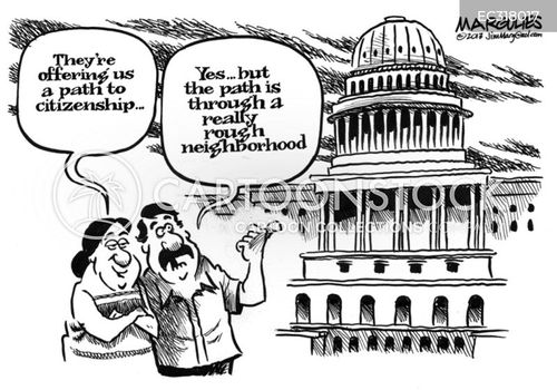 Naturalization Process Cartoons and Comics - funny pictures from ...