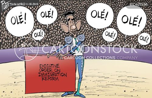 Immigration Reform Cartoons and Comics - funny pictures from CartoonStock