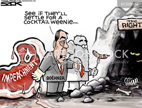 Impeachment Standard Cartoons and Comics - funny pictures from CartoonStock