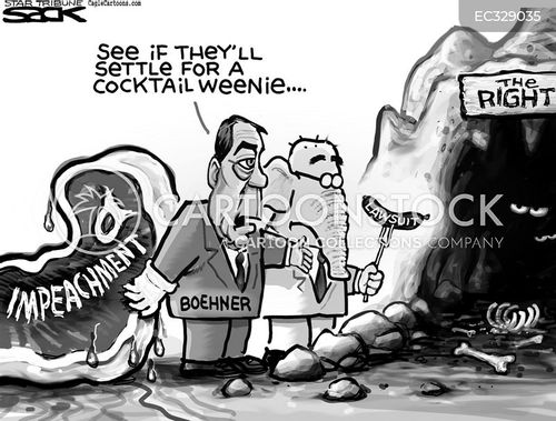 Impeachment Standard Cartoons and Comics - funny pictures from CartoonStock