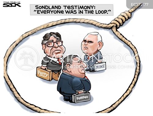 Sondland Cartoons and Comics - funny pictures from CartoonStock