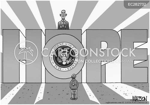 Inaugural Hope Cartoons and Comics - funny pictures from CartoonStock