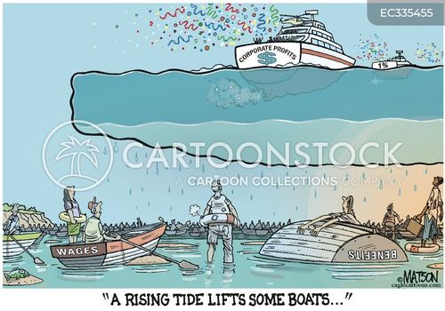 Income Spectrum Cartoons and Comics - funny pictures from CartoonStock