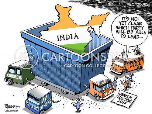 Indian Politics Cartoons and Comics - funny pictures from CartoonStock