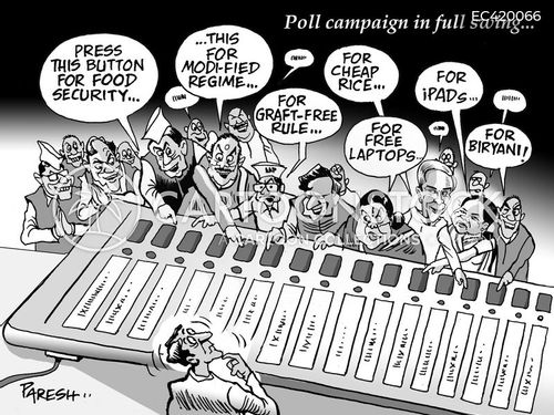 Indian Electorate Cartoons and Comics - funny pictures from CartoonStock