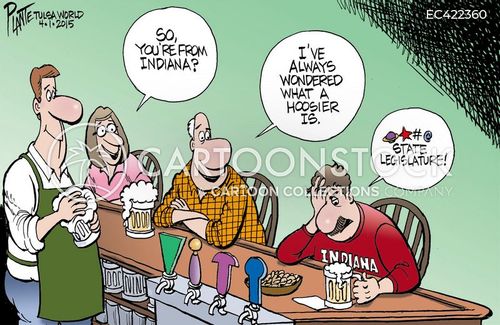 Indiana-freedom-act Cartoons and Comics - funny pictures from CartoonStock