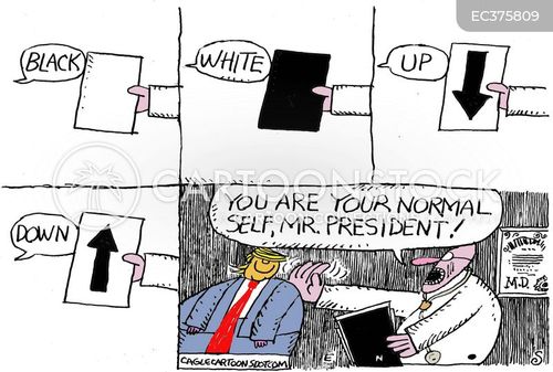 Potus Mental Health Cartoons and Comics - funny pictures from CartoonStock
