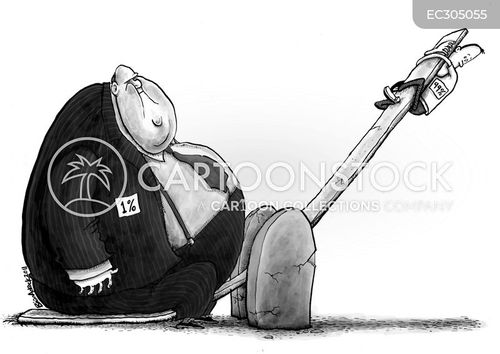 Financial Inequality Cartoons and Comics - funny pictures from CartoonStock