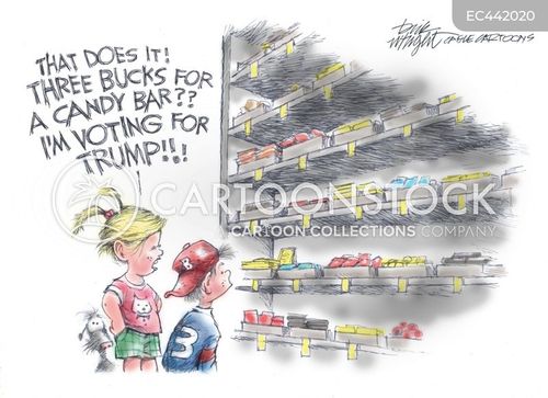 Food Cost Inflation Cartoons and Comics - funny pictures from CartoonStock