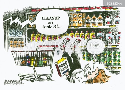 Inflation Risk Cartoons and Comics - funny pictures from CartoonStock