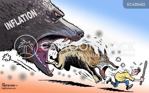Inflation Factors Cartoons and Comics - funny pictures from CartoonStock