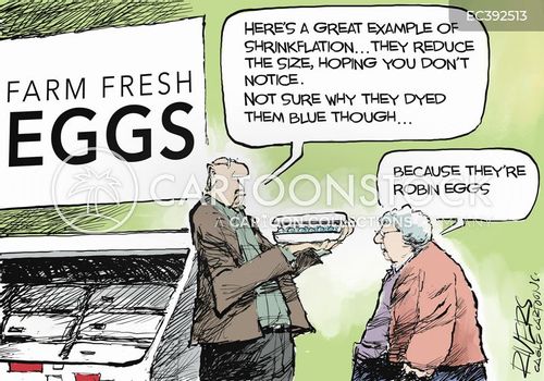 Food Inflation Cartoons and Comics - funny pictures from CartoonStock