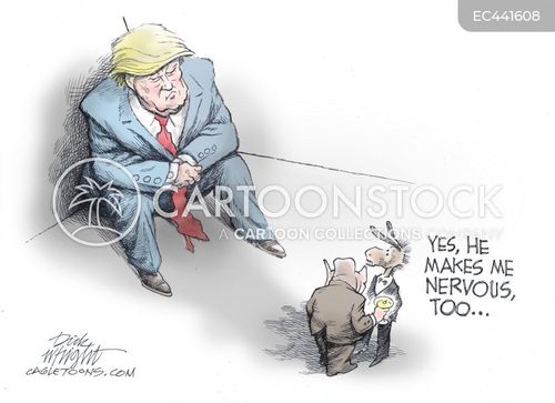 Trump Influence Cartoons and Comics - funny pictures from CartoonStock