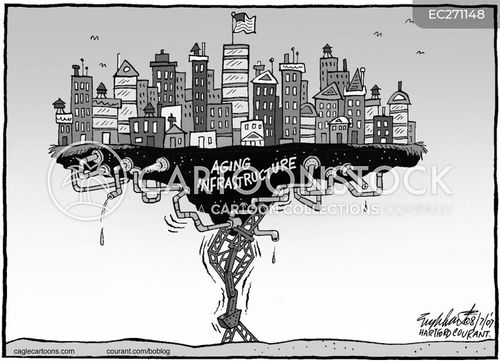 Road Network Cartoons and Comics - funny pictures from CartoonStock