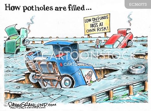 Highway Repair Cartoons and Comics - funny pictures from CartoonStock