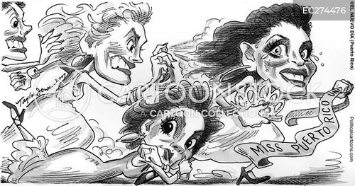 Miss Puerto Rico Cartoons and Comics - funny pictures from CartoonStock
