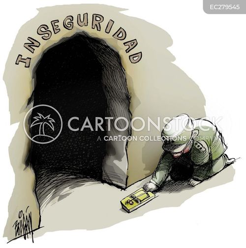 Inseguridades Cartoons and Comics - funny pictures from CartoonStock