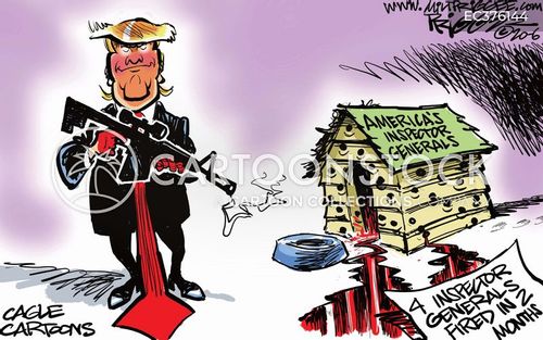 Inspectors General Cartoons and Comics - funny pictures from CartoonStock