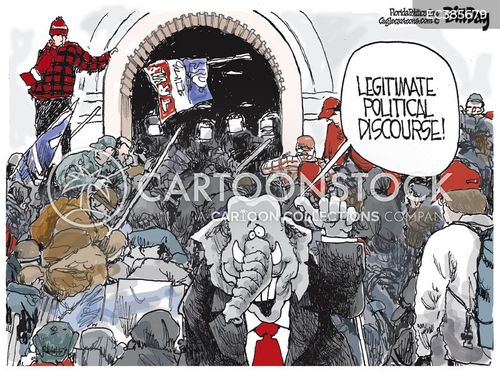 Political Discourse Cartoons and Comics - funny pictures from CartoonStock