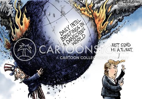 Intel Briefing Cartoons and Comics - funny pictures from CartoonStock