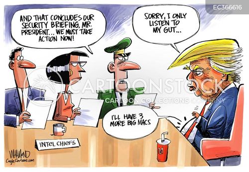 Intel Briefing Cartoons and Comics - funny pictures from CartoonStock