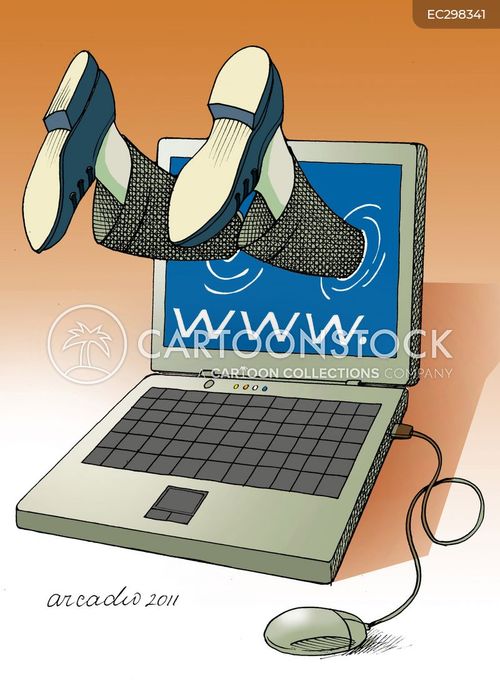 Online Obsession Cartoons and Comics - funny pictures from CartoonStock