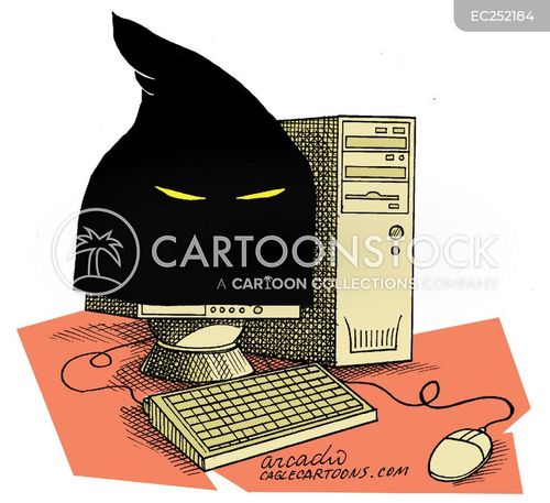 Cyber Terrorism Cartoons and Comics - funny pictures from CartoonStock