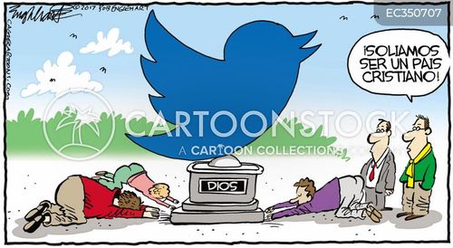 Twitter Devotion Cartoons and Comics - funny pictures from CartoonStock