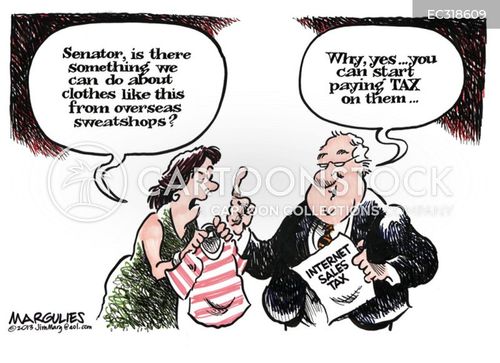 Sales Taxes Cartoons and Comics - funny pictures from CartoonStock